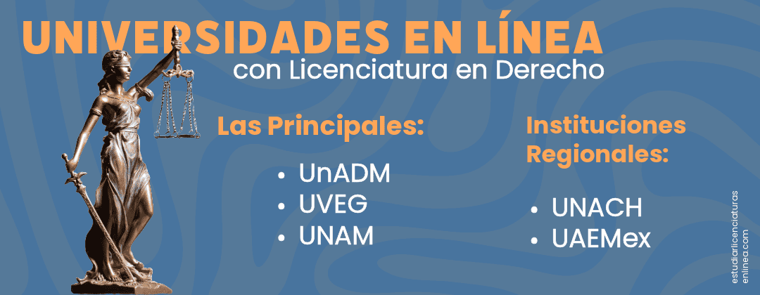Universidades con Licenciatura en Derecho en línea