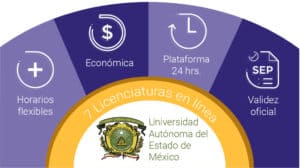 Licenciaturas en línea dentro de la UAEMEX