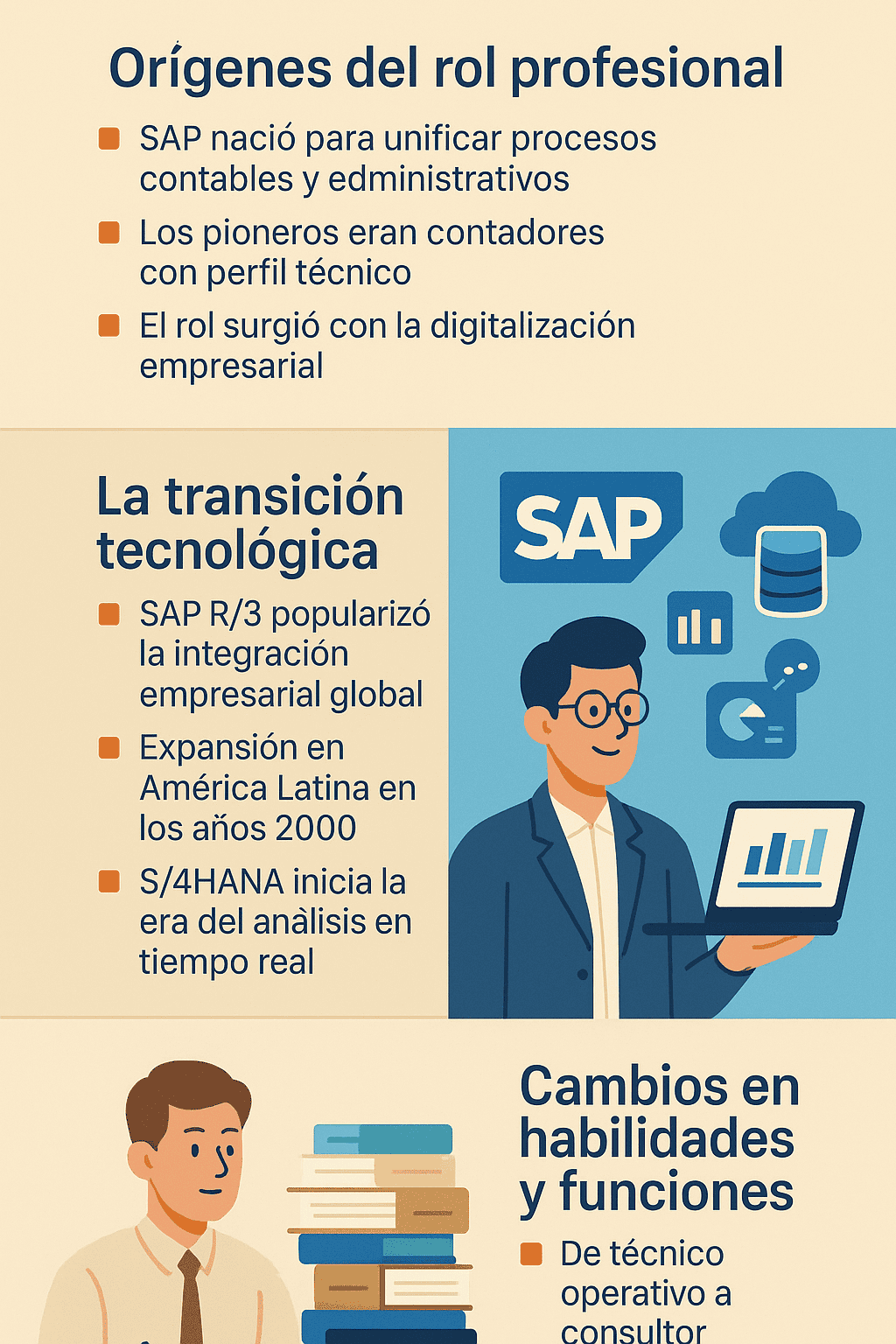 Evolución histórica del Consultor SAP profesional