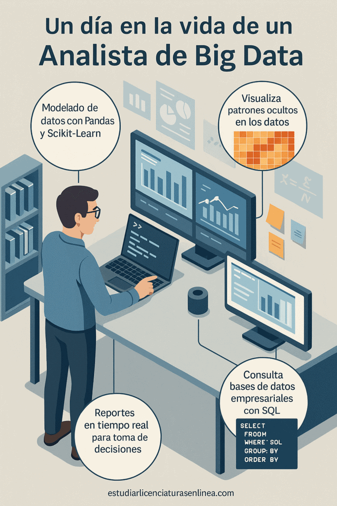 Perfil profesional: Analista de Big Data, salarios y funciones