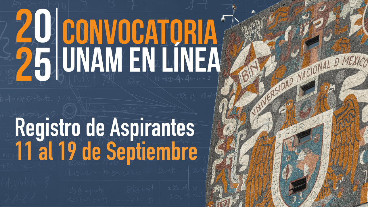 Convocatoria Carreras en línea UNAM - SUAyED 2025 - 2026