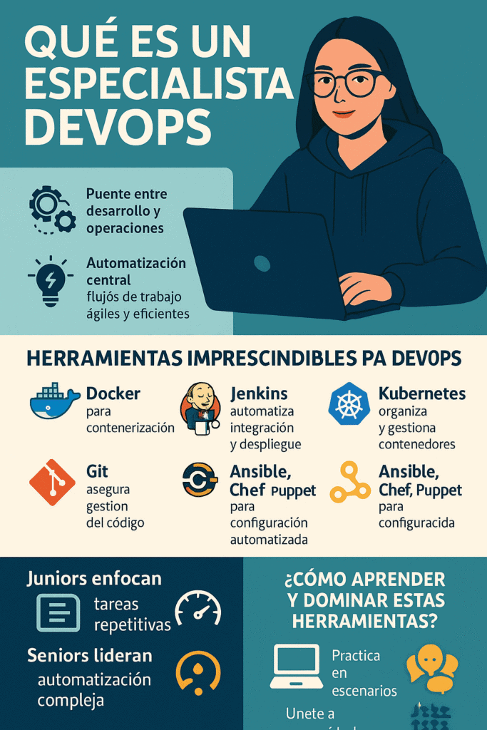 Herramientas esenciales para especialistas DevOps