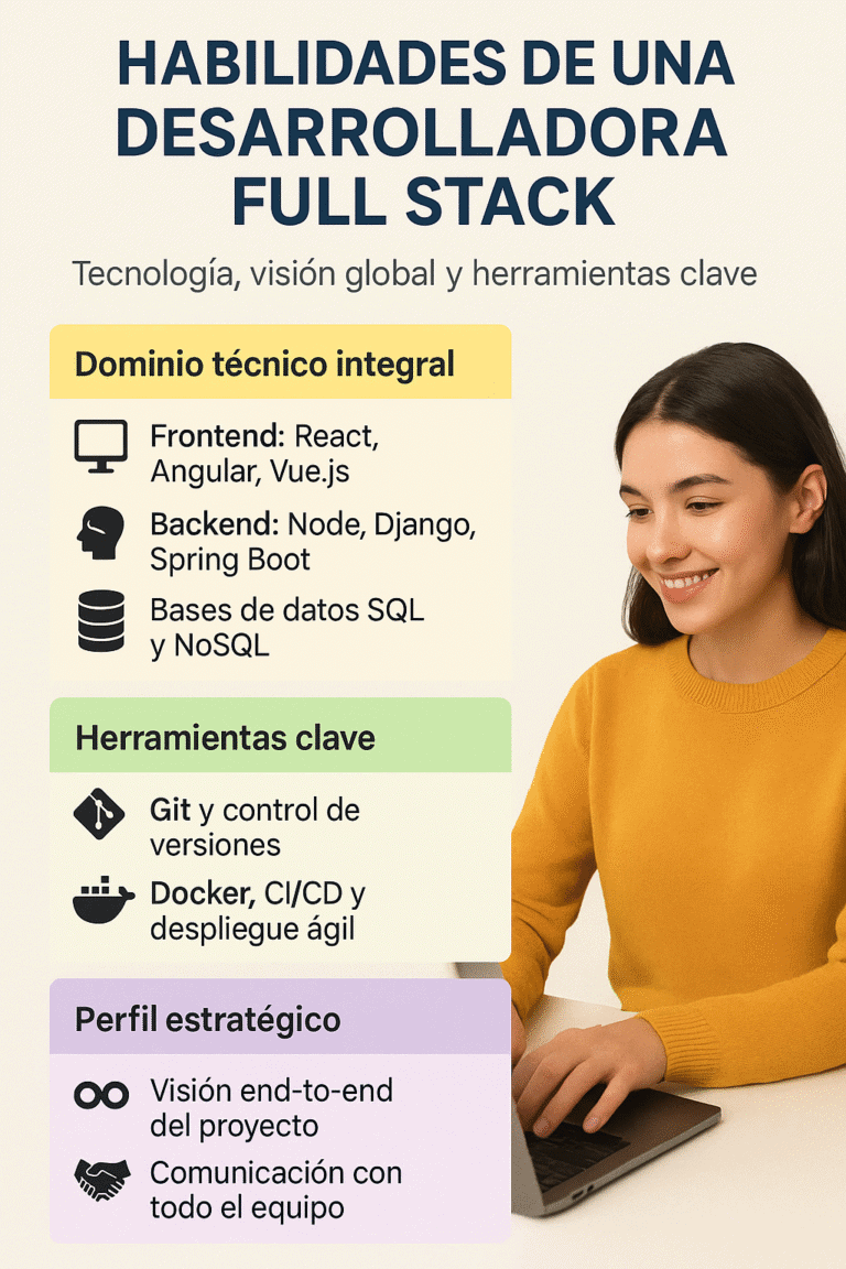 Herramientas clave para Desarrolladores Full Stack