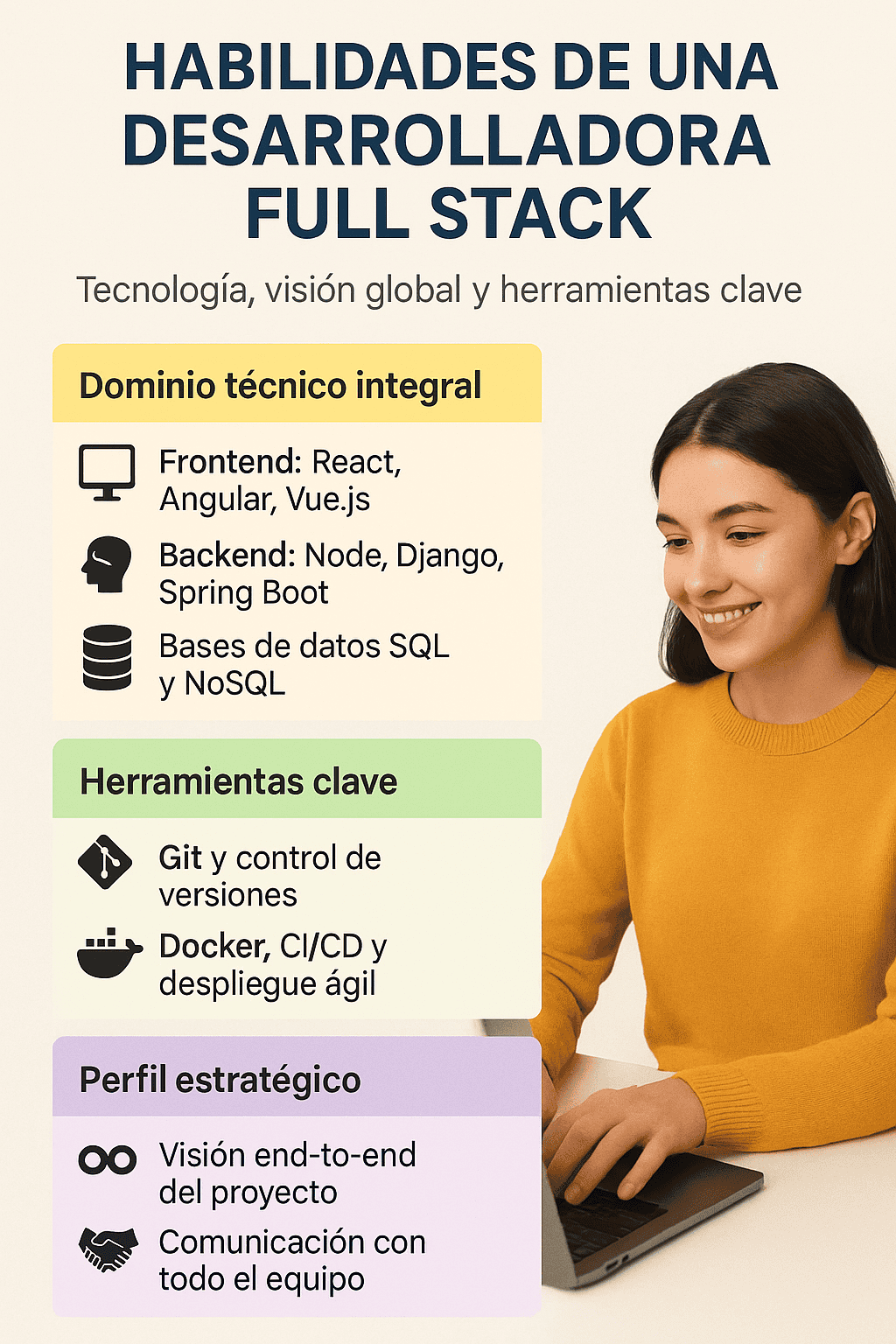 Herramientas clave para Desarrolladores Full Stack