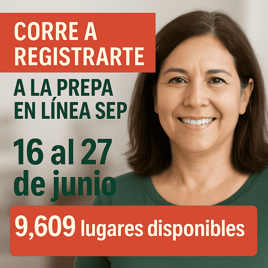 Convocatoria Prepa en línea SEP 2025